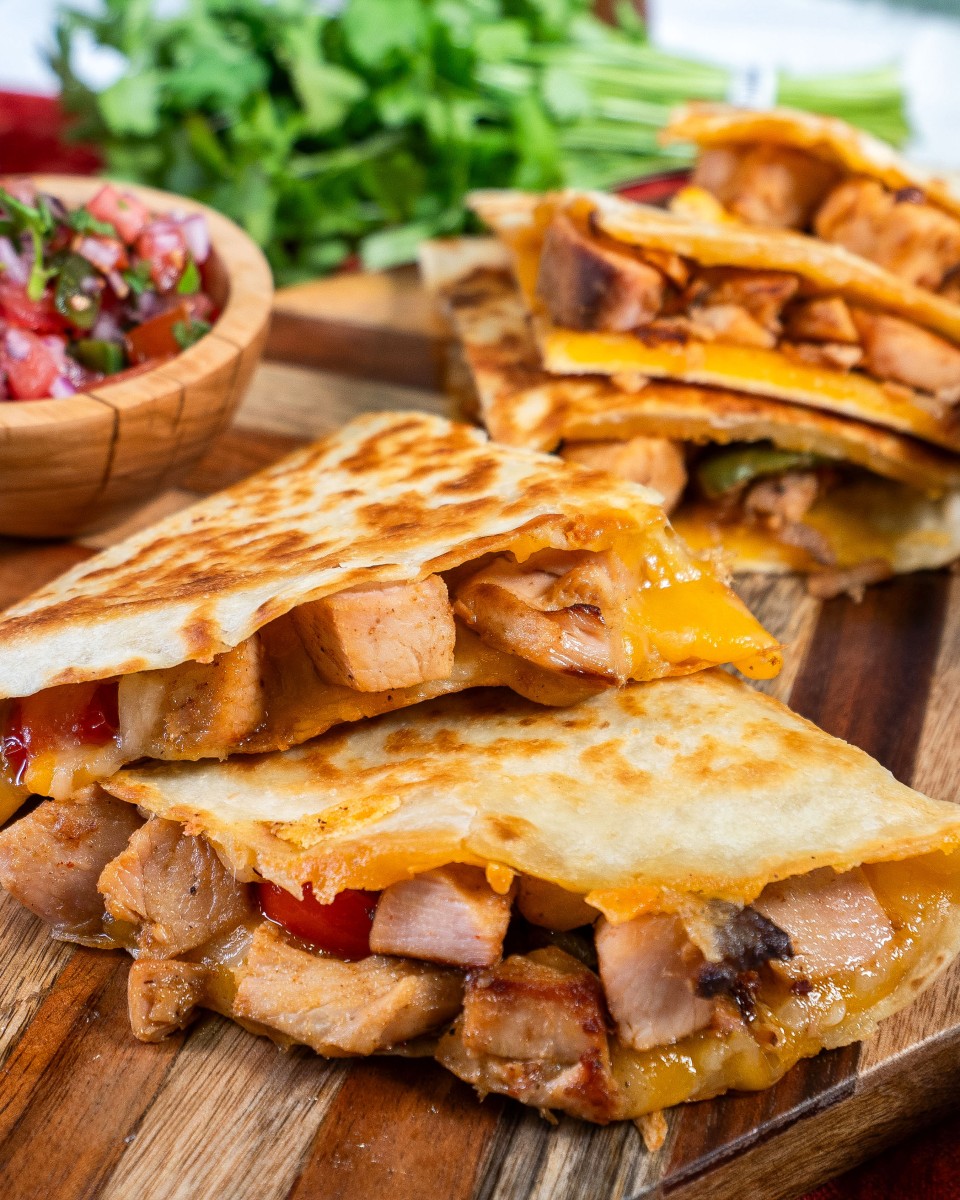 Greenberg Smoked Turkey Quesadillas Recipe